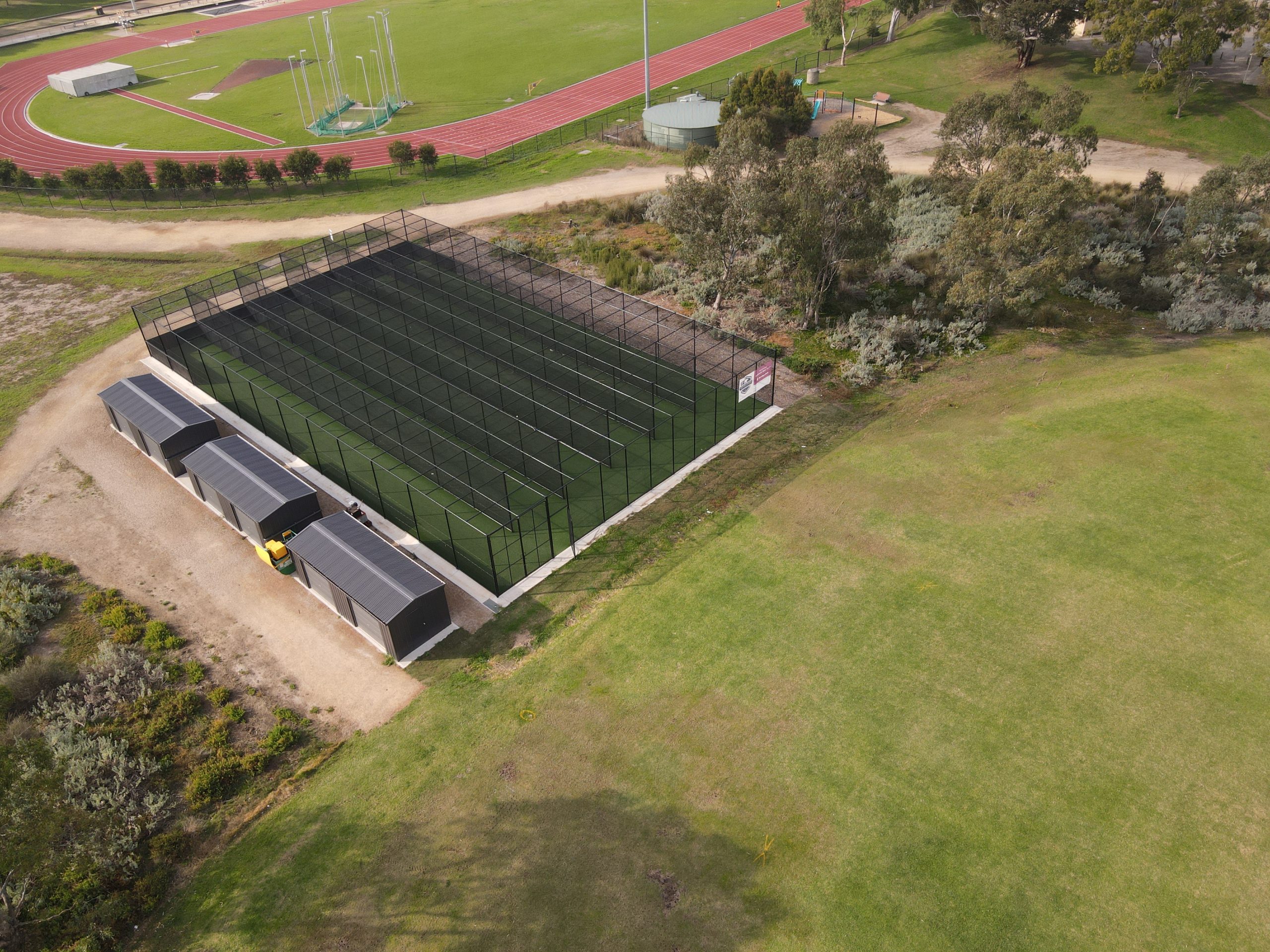 Aberfeldie Park Cricket Net Enclosure – RMS Groundworks Pty Ltd