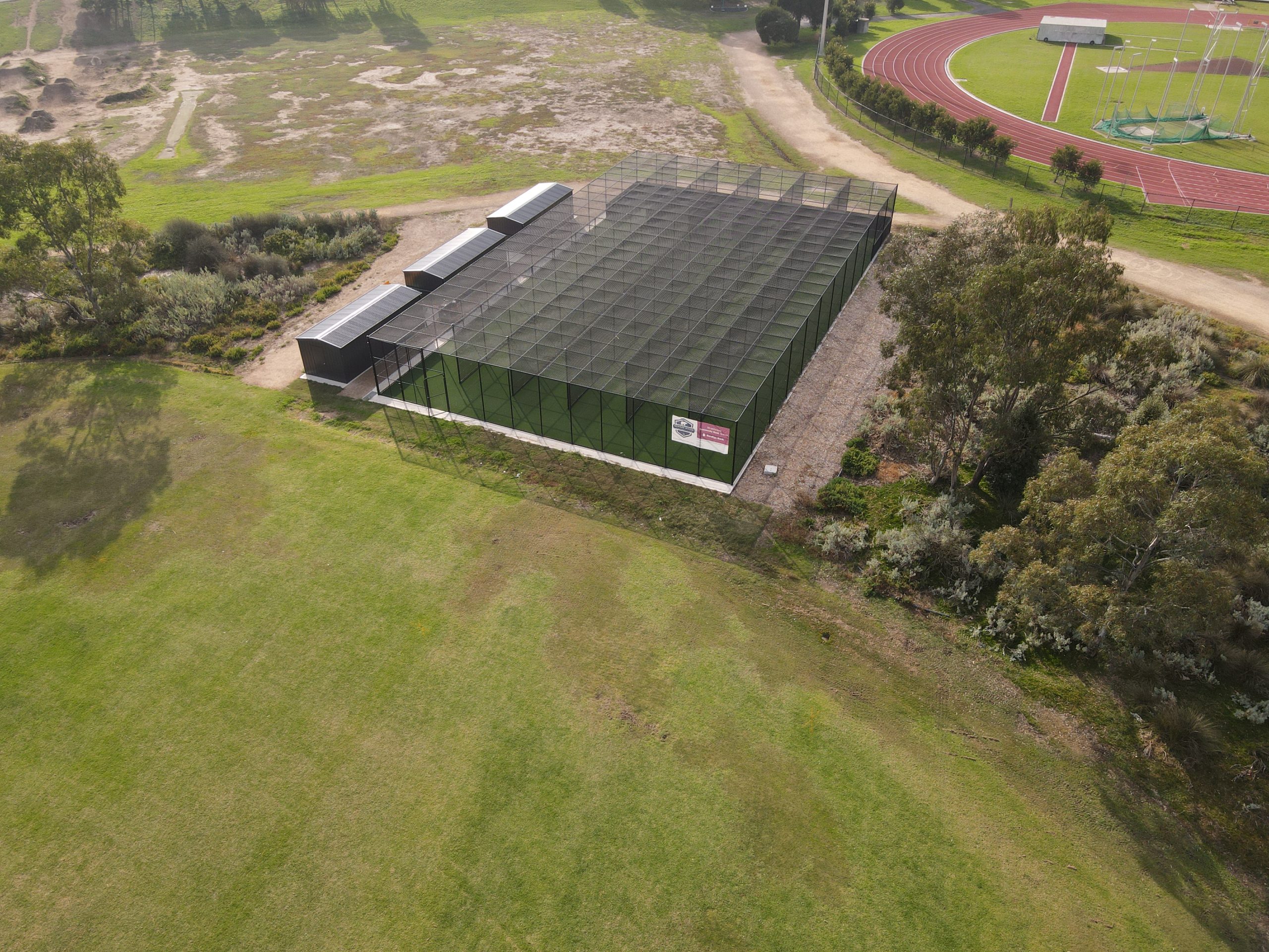 Aberfeldie Park Cricket Net Enclosure – RMS Groundworks Pty Ltd