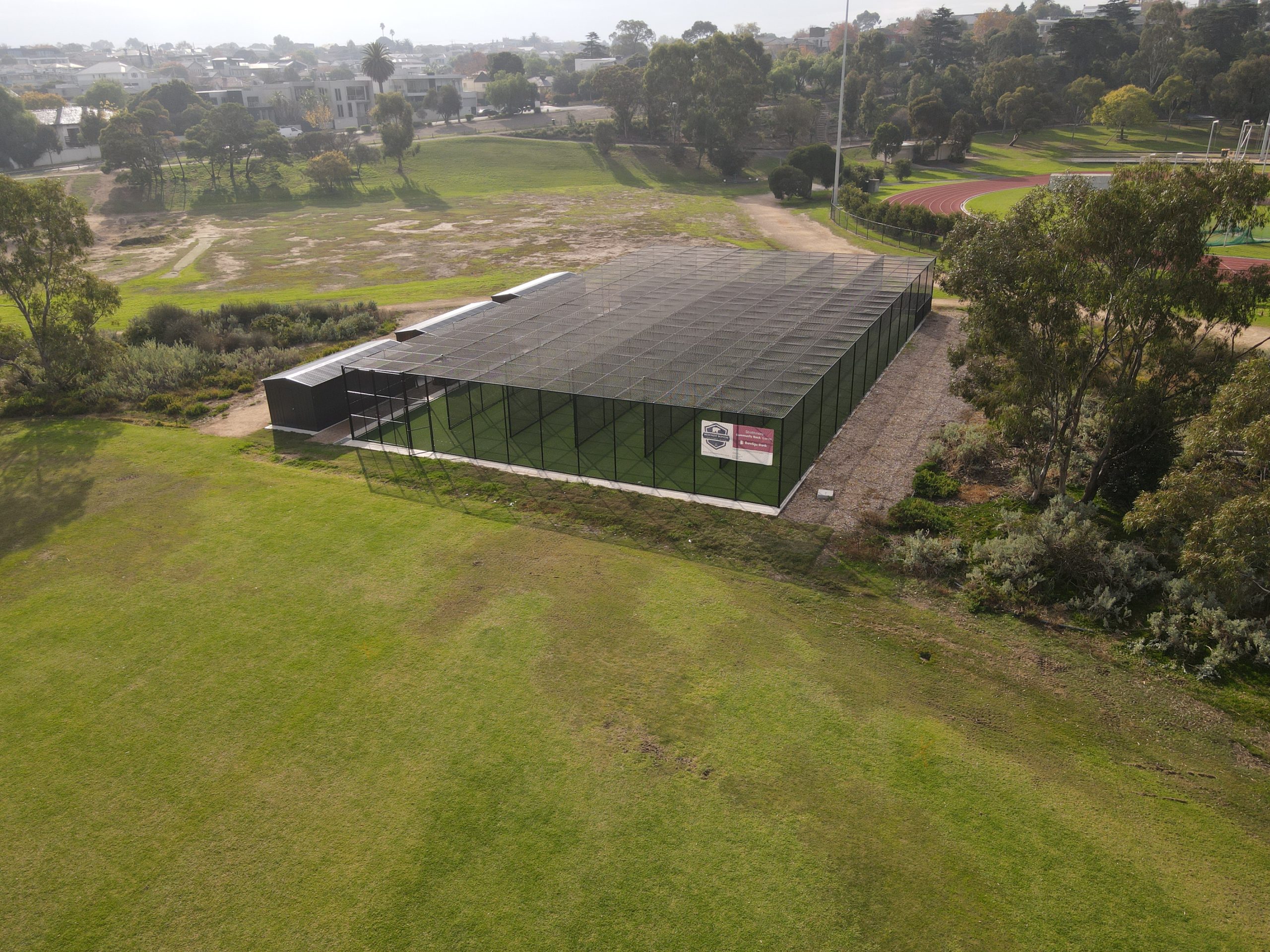 Aberfeldie Park Cricket Net Enclosure – RMS Groundworks Pty Ltd